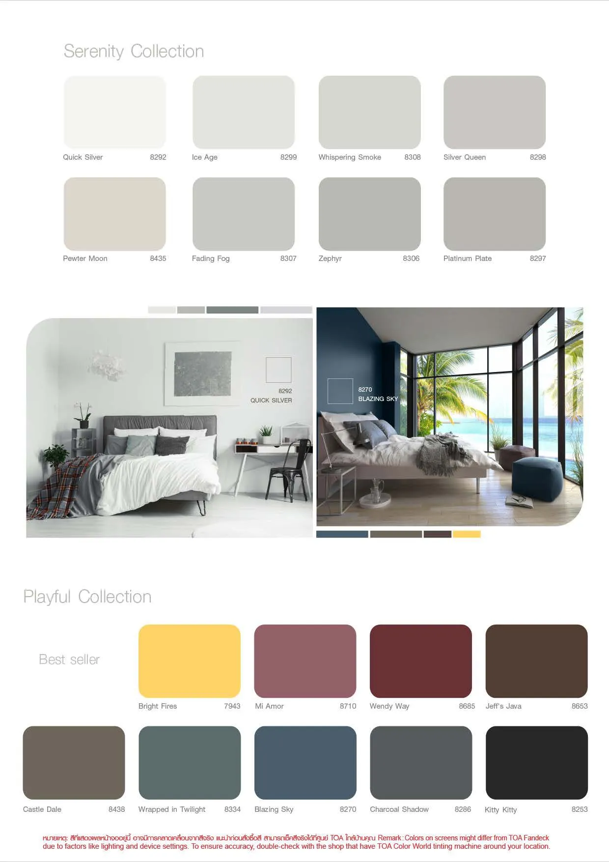 TOA ทีโอเอ ซุปเปอร์ชิลด์ ดูราคลีน เอ พลัส สีน้ำอะคริลิก สําหรับทาฝ้า ...